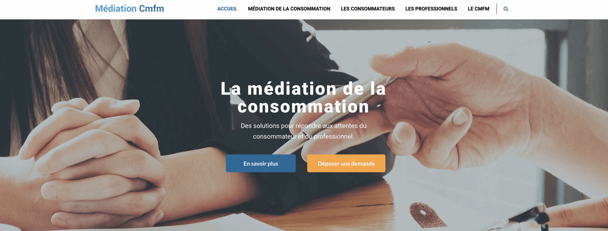 La médiation de la consommation – Cmfm